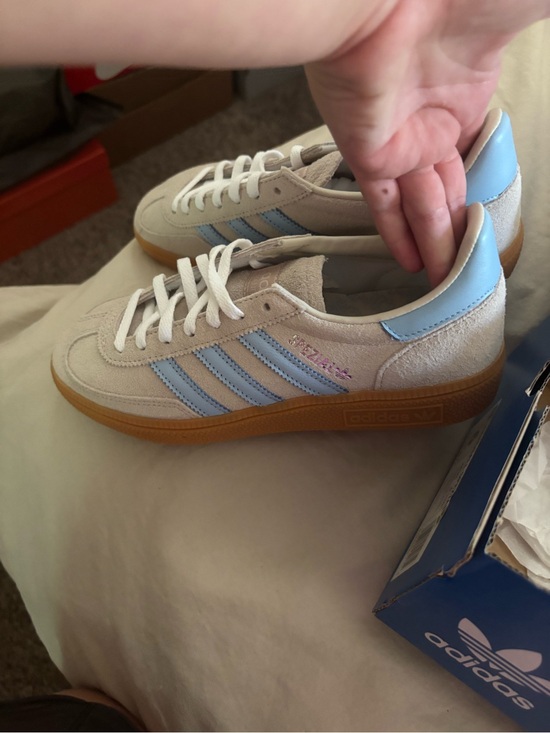 adidas | Shoes | Adidas Kids Samba Og Sneakers In Light Blue And Cream ...